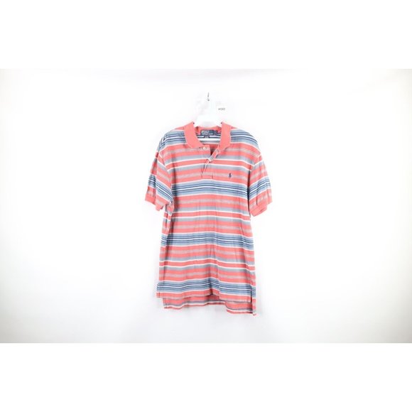 Ralph Lauren | Shirts | Vintage 9s Ralph Lauren Large Faded Rainbow ...